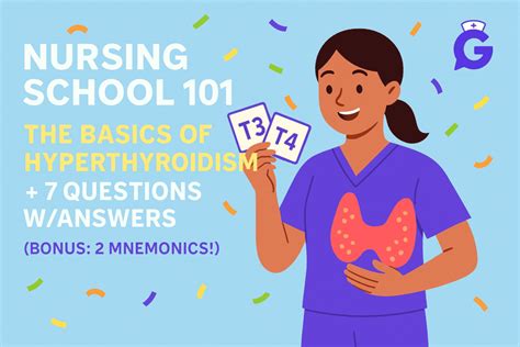 Nursing School 101 The Basics Of Hyperthyroidism