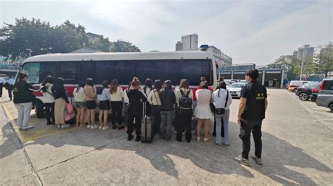 警方聯同入境處元朗掃黃 拘28名內地女子 星島日報