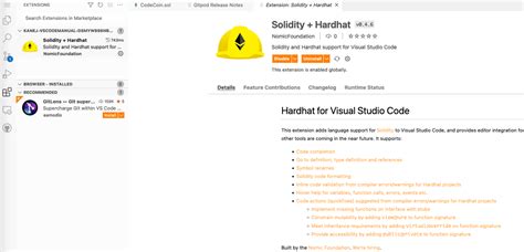 gitpod compatibility · issue 208 · nomicfoundation hardhat vscode · github