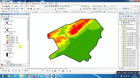 ArcGIS Tutorial Extract By Mask YouTube