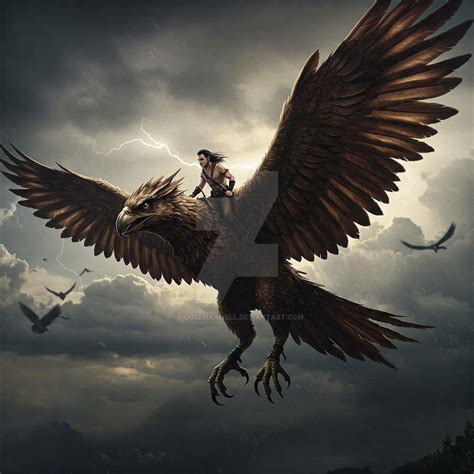 Tarnsman Of Gor Riding A Tarn By Housemaxwell On Deviantart