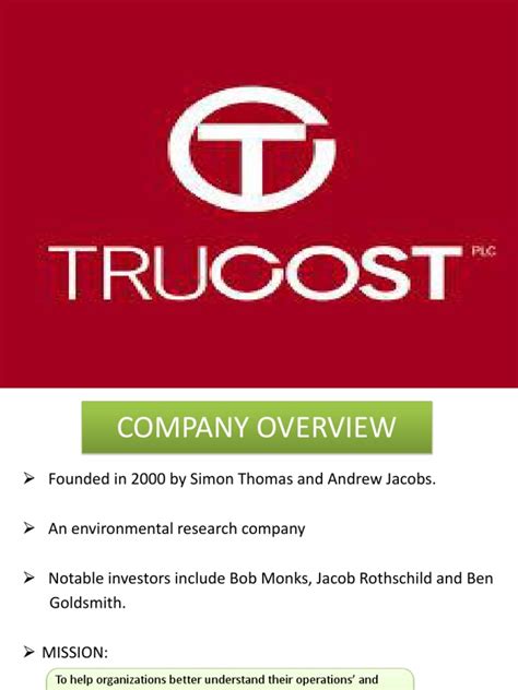Trucost Case Download Free Pdf Business Natural Environment