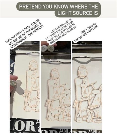 Day Fake A Shadow The Daily Marker Shadow Coloring Tips Dark Colors