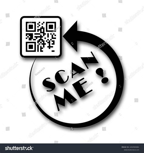 Qr Code Scan Me Icon Payment Stock Illustration 2202944461 Shutterstock