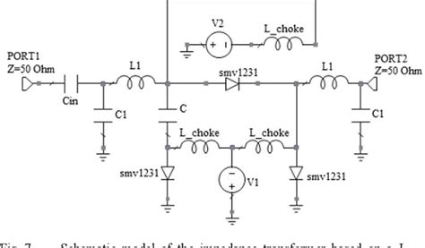 Figure 1 From Tunable Impedance Transformer Based On J Invertors For
