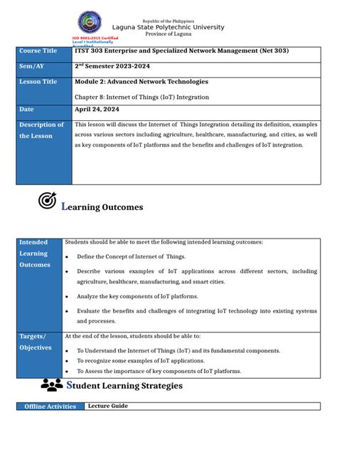 Internet Of Things Iot Integration Pdf Internet Of Things Wearable Technology