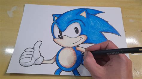 Como Desenhar O Sonic Passo A Passo Youtube