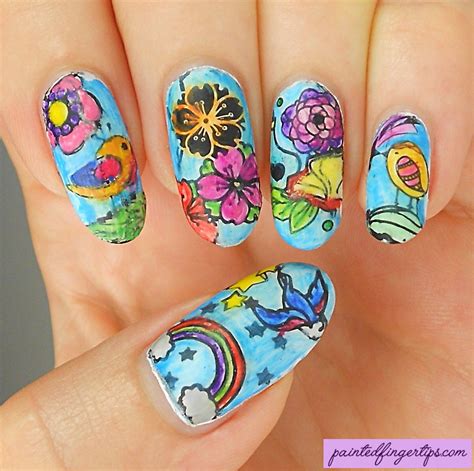 How To Make Nail Art From Paper At Jessica Zelman Blog