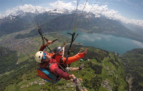 Summer Paragliding In Interlaken Interlaken Activities