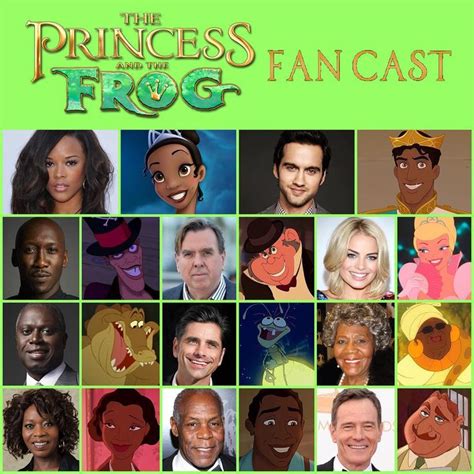 Princess And The Frog Live Action Tiana Cast Disney Princesses