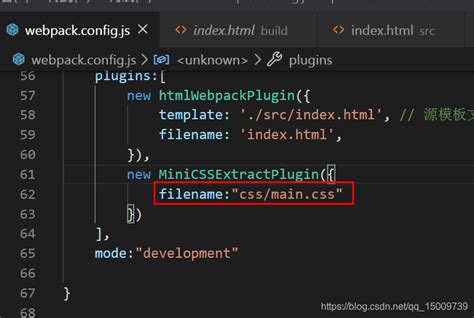webpack学习7 问题解决 mini css extract plugin的背景图的解决方法及css文件夹 mini css