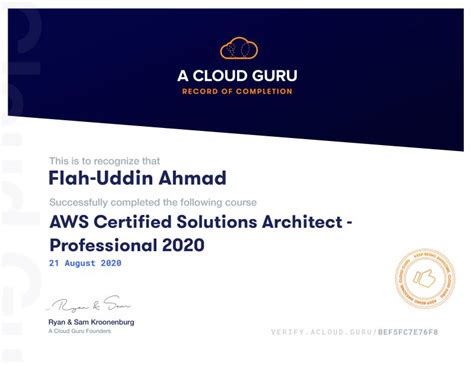 Flah Ahmad On Linkedin Acloudguru 18 Comments