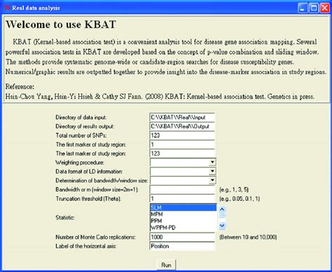 Interface Of The Kbat Software Download Scientific Diagram