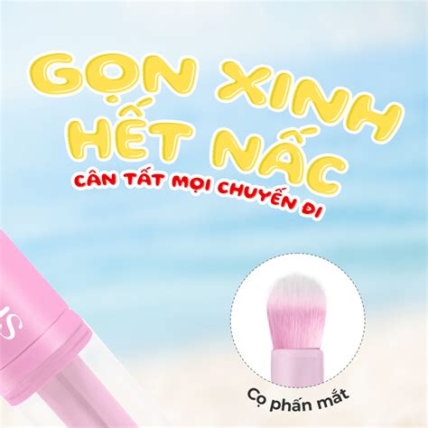 Bộ Cọ Makeup Horus Mini Brush 4 In 1 Set Cọ Trang điểm Mini Horus