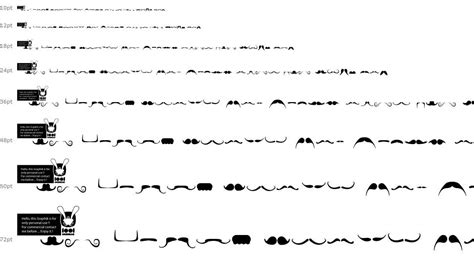 Mustache Font By Epso FontRiver