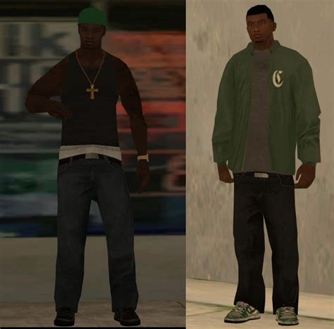 Gta San Andreas Grove Street Homies Gta V Style Lq Mod