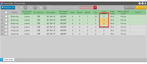 Modifying Algo Variables In Working Orders Autotrader Help And Tutorials