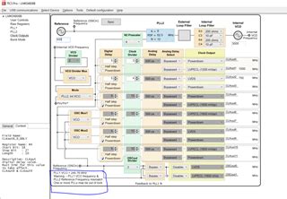 LMK04808BEVAL Using LMK04808 In Single Loop Mode PLL2 Internal VCO Clock Timing Forum