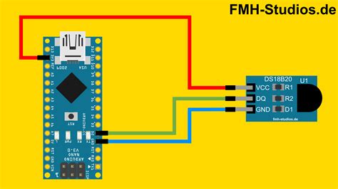 Temperatursensor Ds18b20 Arduino Nano Tutorial