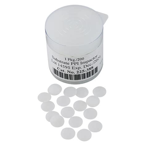 Parallel Particle Impactor Ppi Impaction Substrates Pre Oiled 200pk Skc Inc