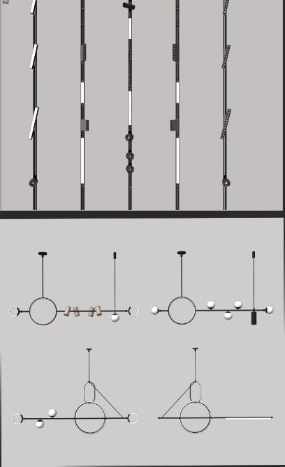 Lighting Sketchup Set By Tran Nam