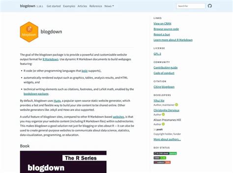 Blogdown