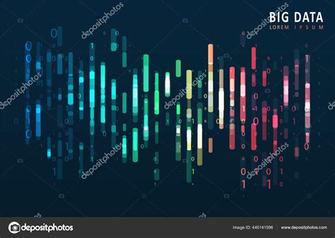 Artificial Intelligence Machine Learning Abstract Digital Code Visualization Big Data Stock