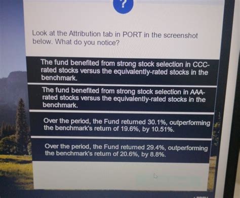 Look At The Attribution Tab In Port In The Screenshot
