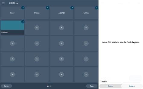 Edit Mode Onslip Support