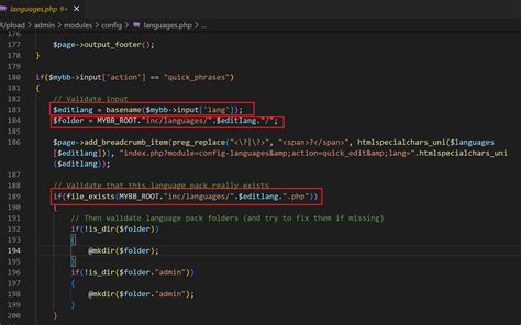 Mybb 1832 代码审计 Lfi Rce 复现 0xfds Blog