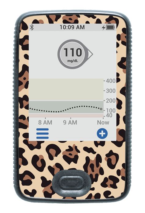 Leopard Dexcom G6 Receiver Screen Protector Diabetes Accessories