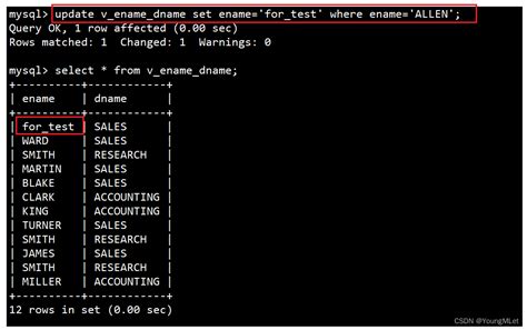 【mysql】表的内外连接和视图mysql 的内连接 Csdn博客