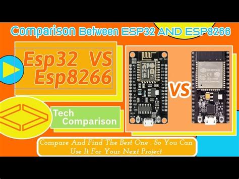 Esp32 Esp8266 Compare Esp8266 Vs Esp32 Colandino Colanis Arduino