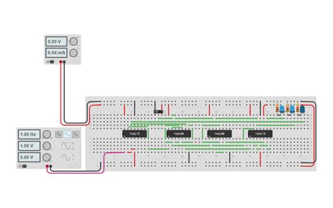 Circuit Design Mod 8 Counter Tinkercad