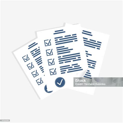 조사 양식 종이 시트 시험 양식 평가 설문 조사 또는 퀴즈에 대 한 검사 목록 데이터에 대한 스톡 벡터 아트 및 기타 이미지 데이터 문서 건강 진단 Istock