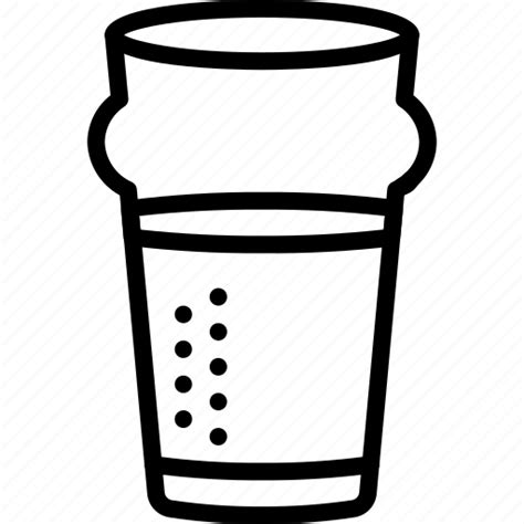 Drink Kitchen Lager Objects Outline Pint Icon Download On Iconfinder