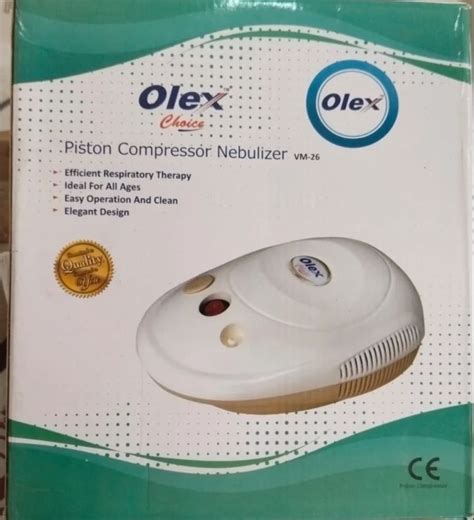 Olex Portable Piston Compressor Nebulizer Size Compact Model Name Number Choice Vm 26 At