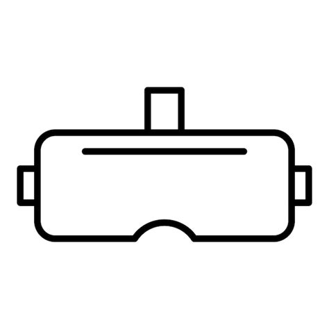 Premium Vector Vr Glasses Icon Style