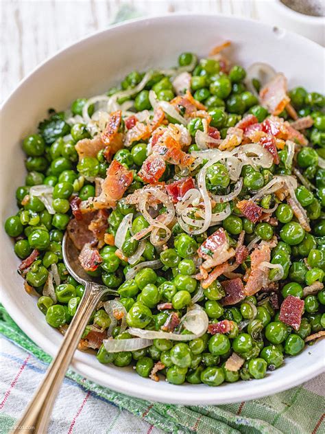 Green Peas And Bacon Recipe How To Cook Green Peas — Eatwell101