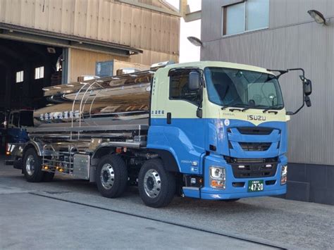 液糖タンクローリー 4720号車 入りました 福塚運送株式会社