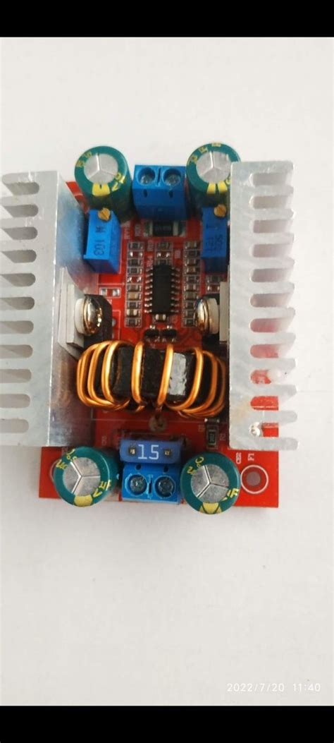 Повышающий регулируемый Dc Dc преобразователь напряжения и тока 40