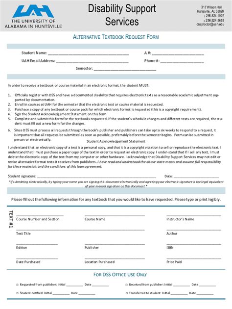 Fillable Online Syllabus Disability Statement Fax Email Print Pdffiller