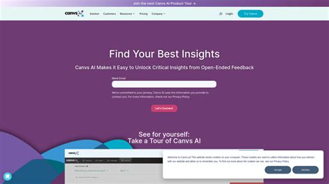 canvs ai ai text analysis for deep consumer insights platform tyy ai