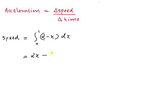 SOLVED A Particle Is Performing SHM Along X Axis Such That It S Acceleration Along X Axis Is A
