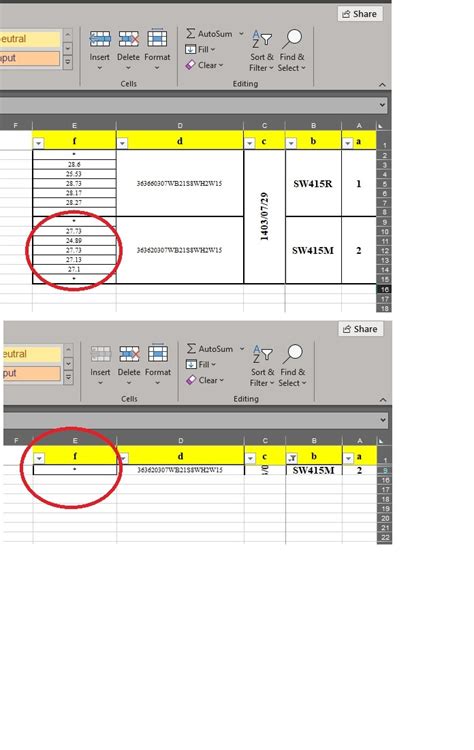 Filter In Merged Cells Microsoft Qanda