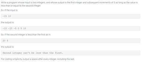 Solved Write A Program Whose Input Is Two Integers And