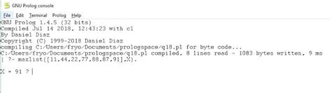 Write A Prolog Program To Implement Maxlistl M So That M Is The