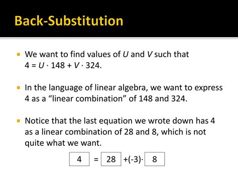 Ppt The Euclidean Algorithm Powerpoint Presentation Free Download