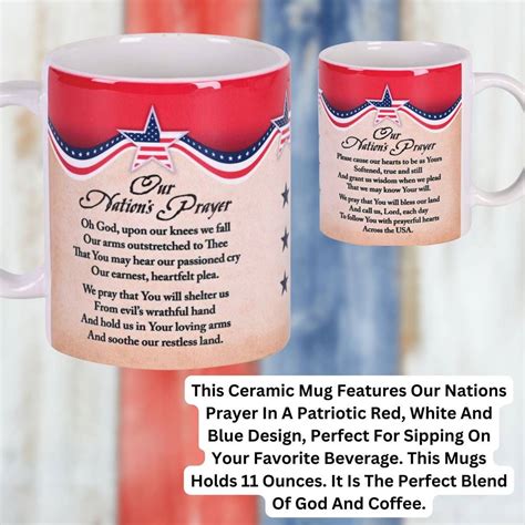 Our Nations Prayer 11 Oz Ceramic Mug