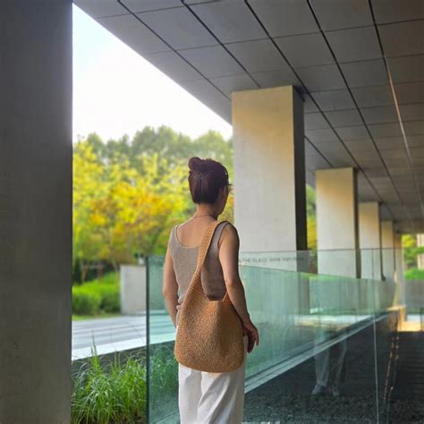 니팅스튜디오 빨간바늘 미니크로스백 으로 딱좋아요 루나크로스백 라탄뜨개 여름엔라탄 이제본격적인 라탄의계절 니팅 Knitting Crochet